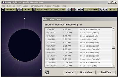 Starry Night - The Realistic Astronomy Software